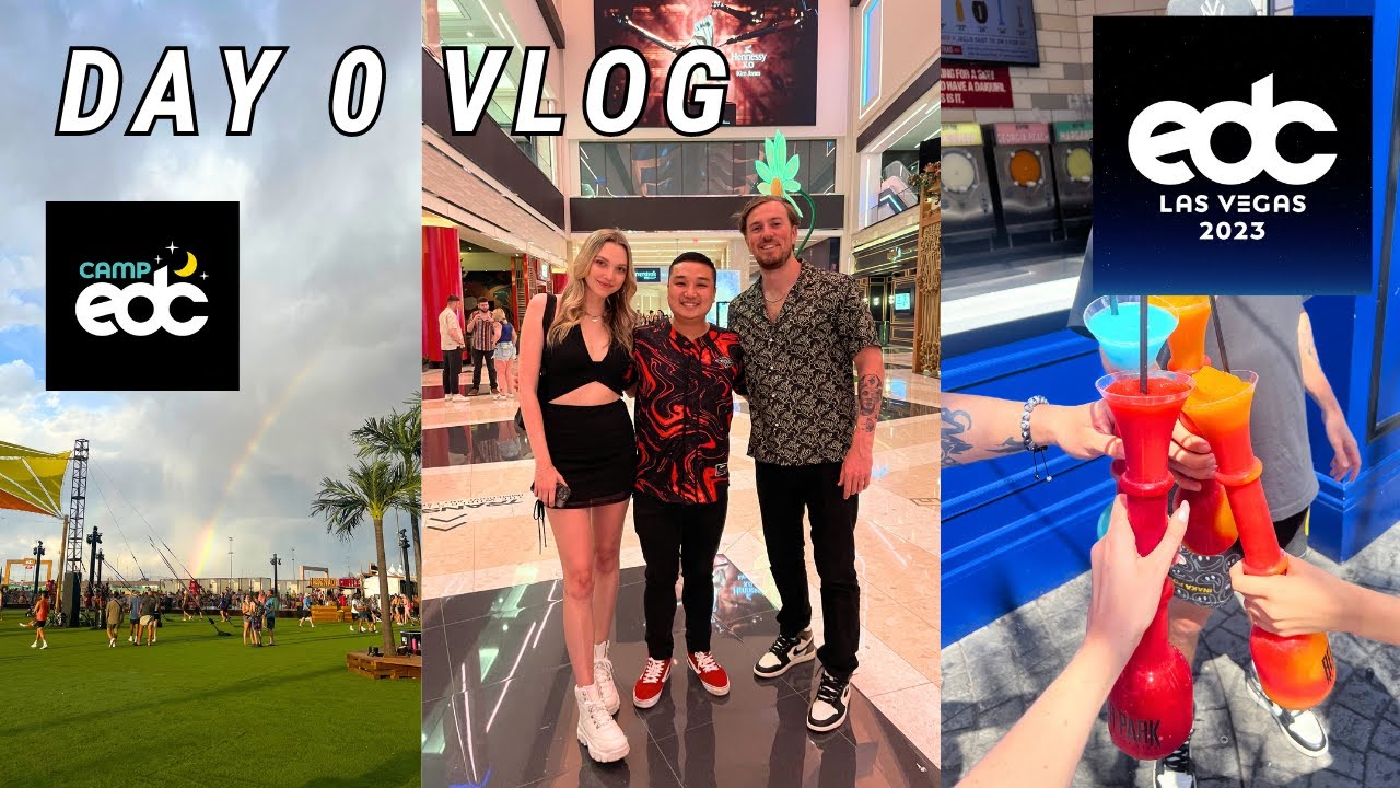 EDCLV 2023 DAY 0 VLOG 🏜 SLANDER @ ZOUK, CAMP ARRIVAL, ETC. - YouTube