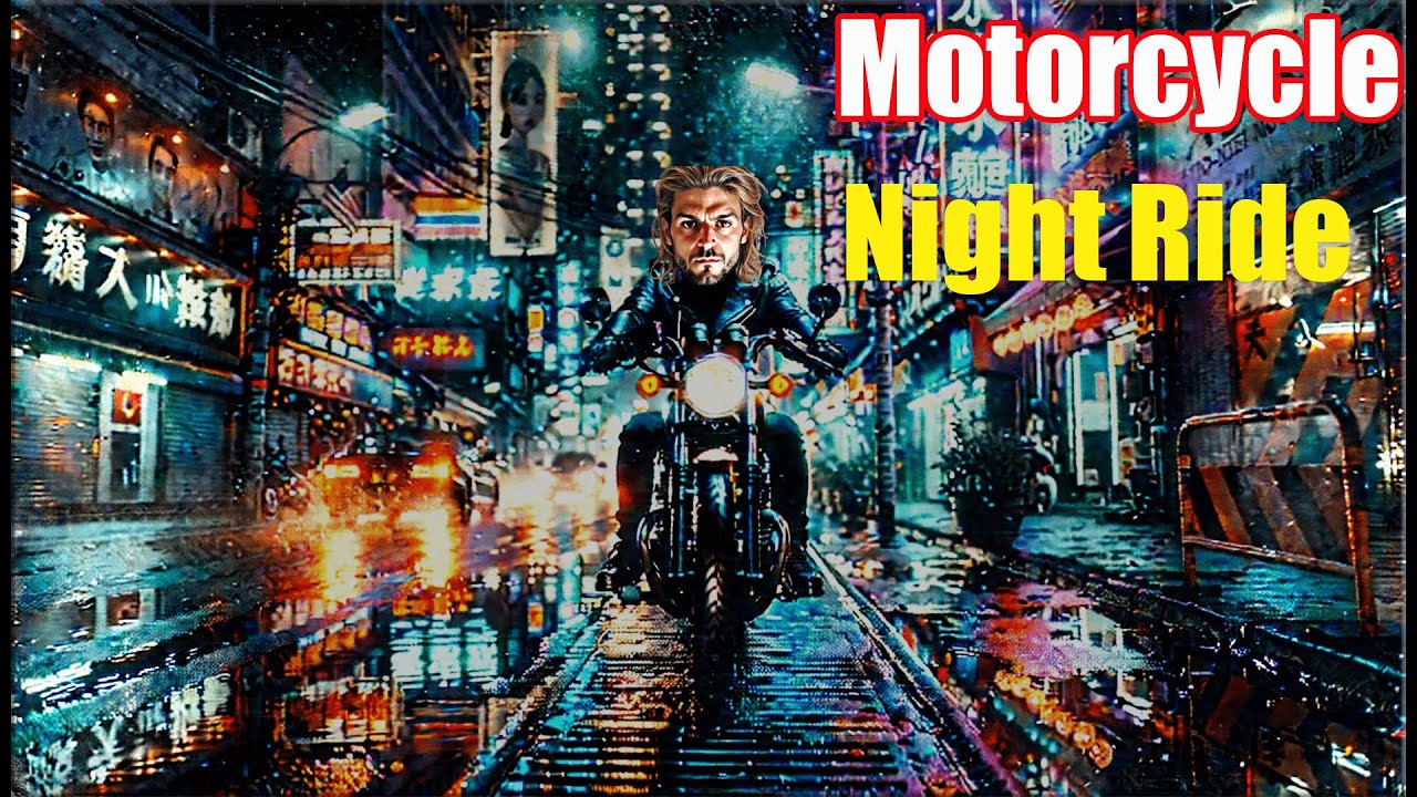 GECE YOLLAR BENİM! Motorcycle Night Ride ile Sınırları Zorluyorum ...