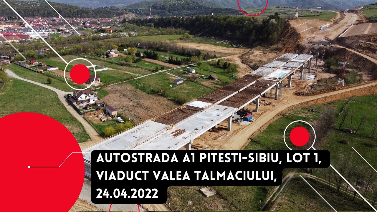 Autostrada A1 Pitesti - Sibiu, Lot 1, Viaduct Talmaciu | PORR | 24.04. ...
