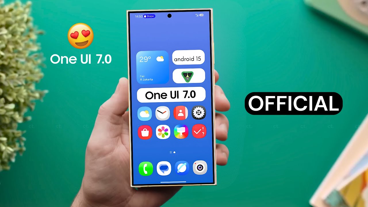 Samsung One UI 7.0 Android 15 - List of Eligible Devices - YouTube