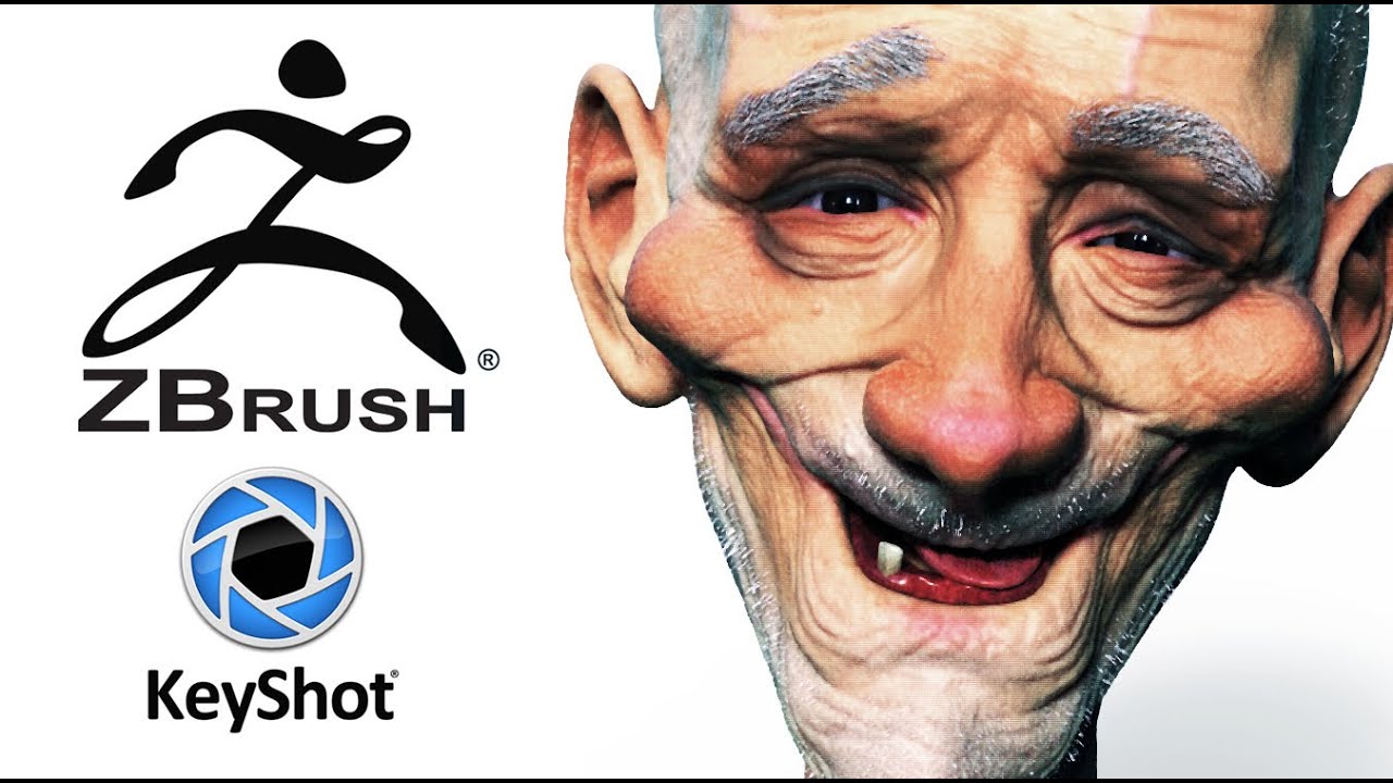 Smile * Zbrush 4R7 + keyshot * 3hrs Speed Sculpt - YouTube