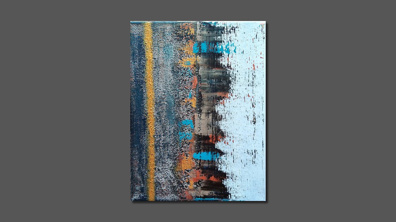 Oxidation / abstract painting / daily art / art therapy / ralaxing ...