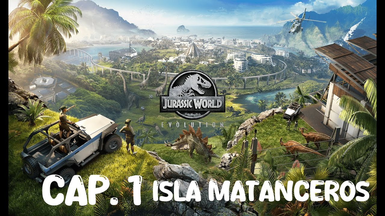 JURASSIC WORD CAPITULO 1 PARTE 1 DESCUBRIENDO ISLA MATANCEROS - YouTube