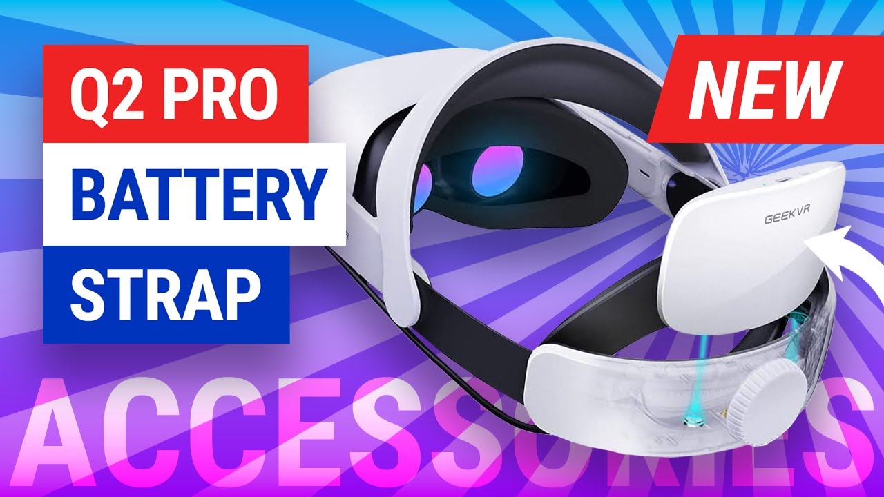 Quest Pro Style Halo Battery Strap for Quest 2 | GeekVR Q2 Pro Head ...