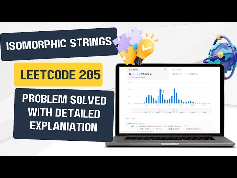 Isomorphic Strings | LeetCode problem 205 |Java Course in Tamil - YouTube