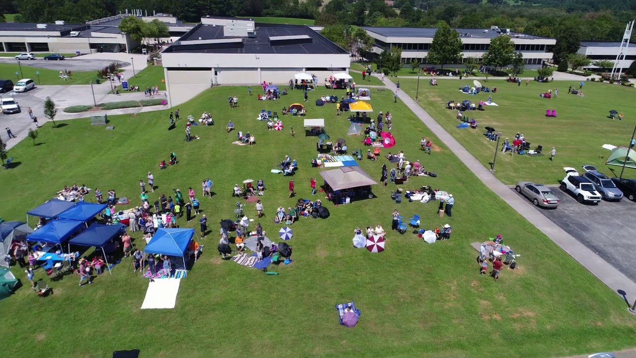 Drone View at Roane State Community College in Harriman, TN - YouTube