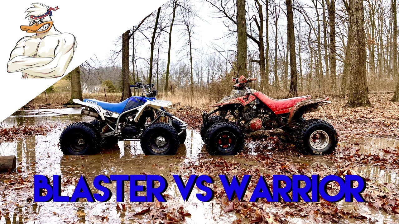 YAMAHA BLASTER VS. WARRIOR - YouTube
