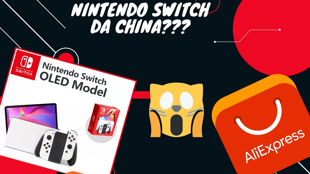 Unboxing - Nintendo Switch Oled Aliexpress - SUPER PREÇO!!!! - YouTube