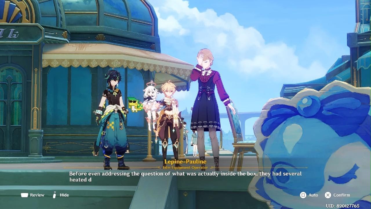 Find out the more about the convention by asking Lepine-Pauline in Genshin Impact # ...