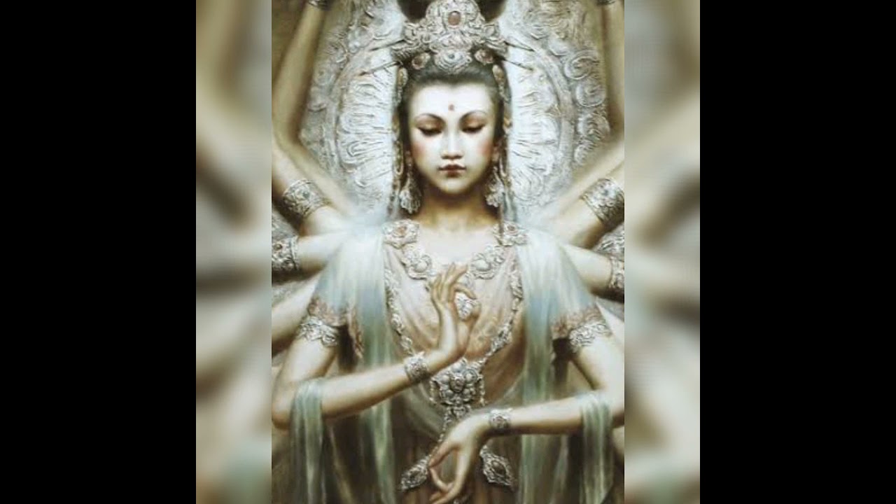 Light language activation for Goddess Kuan Yin with angelic symbol ...