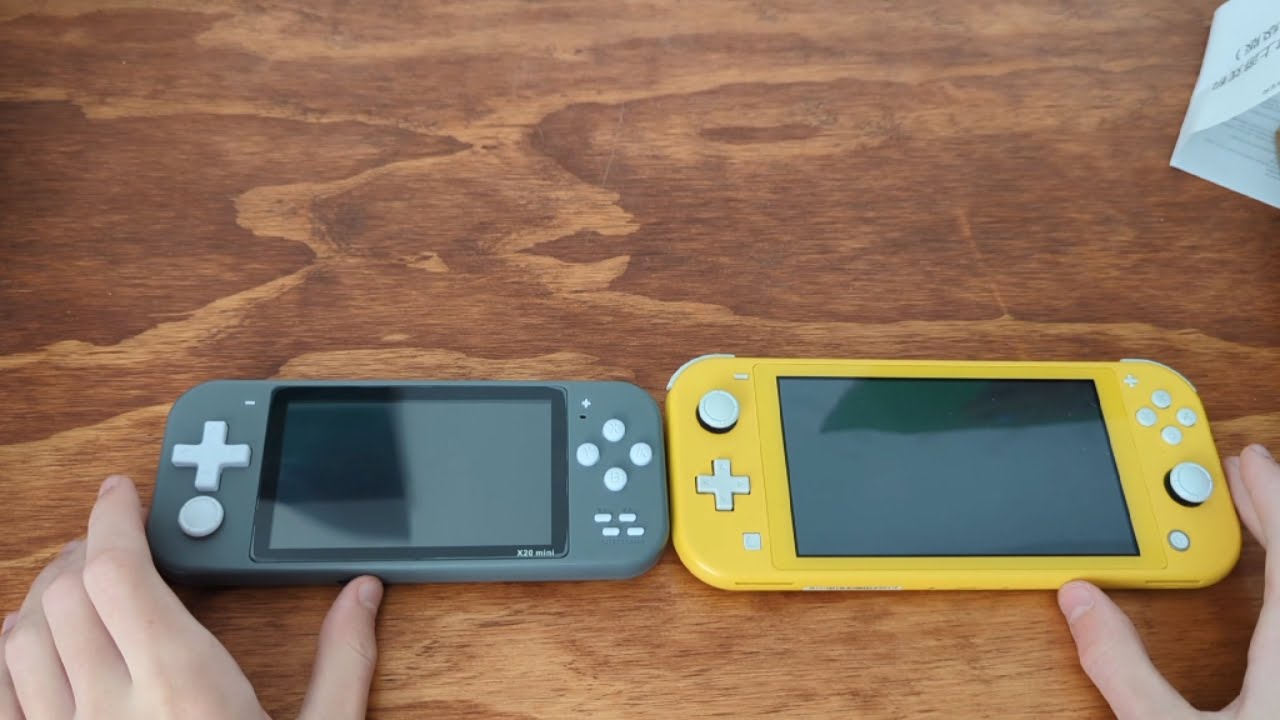 I bought a fake switch lite from temu - YouTube