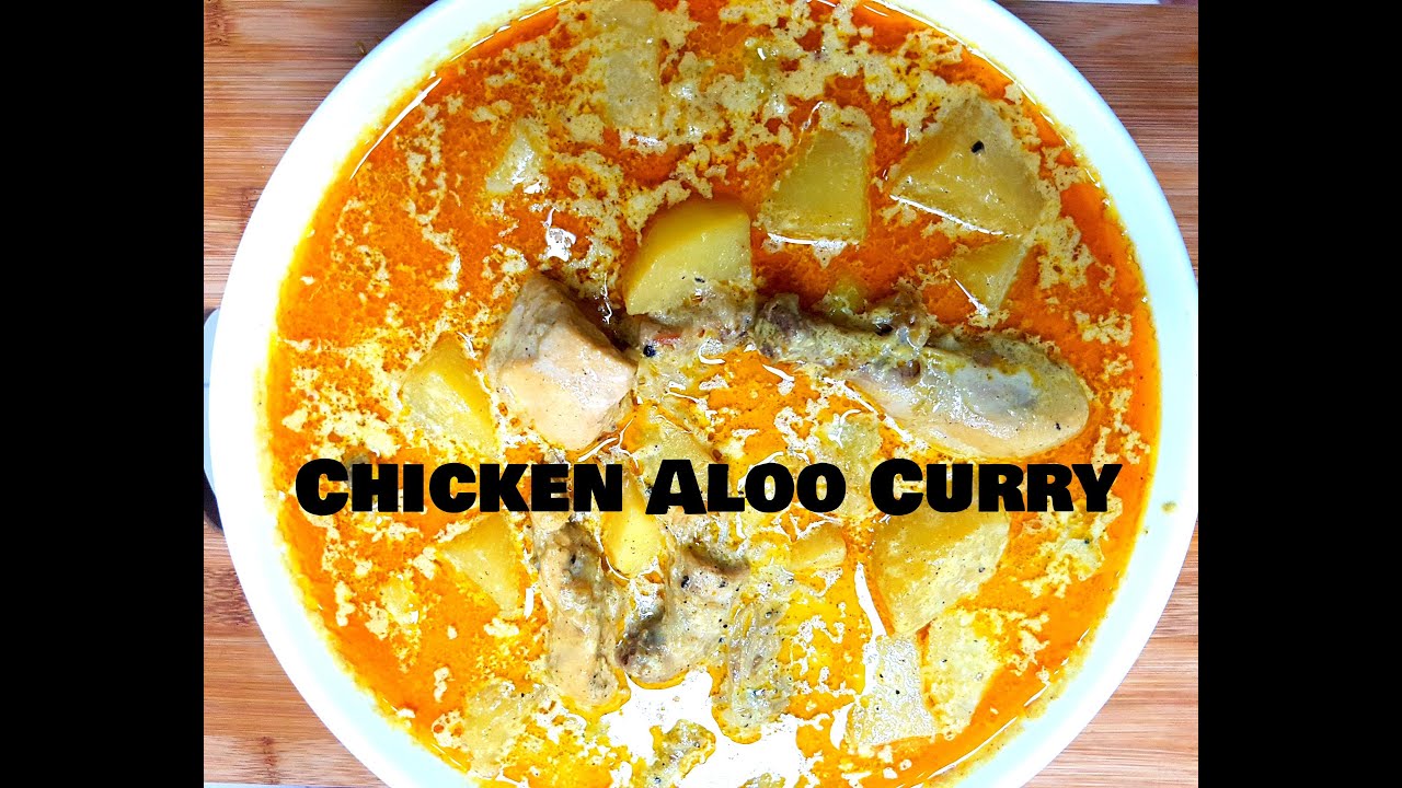 Chicken Aloo Curry | Chicken Curry With Potatoes | Chicken Aloo Recipe ...