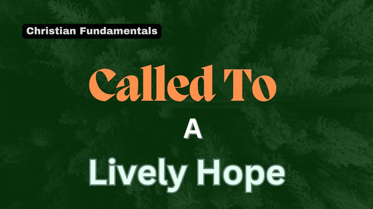 𝐂𝐚𝐥𝐥𝐞𝐝 𝐓𝐨 𝐀 𝐋𝐢𝐯𝐞𝐥𝐲 𝐇𝐨𝐩𝐞 - YouTube