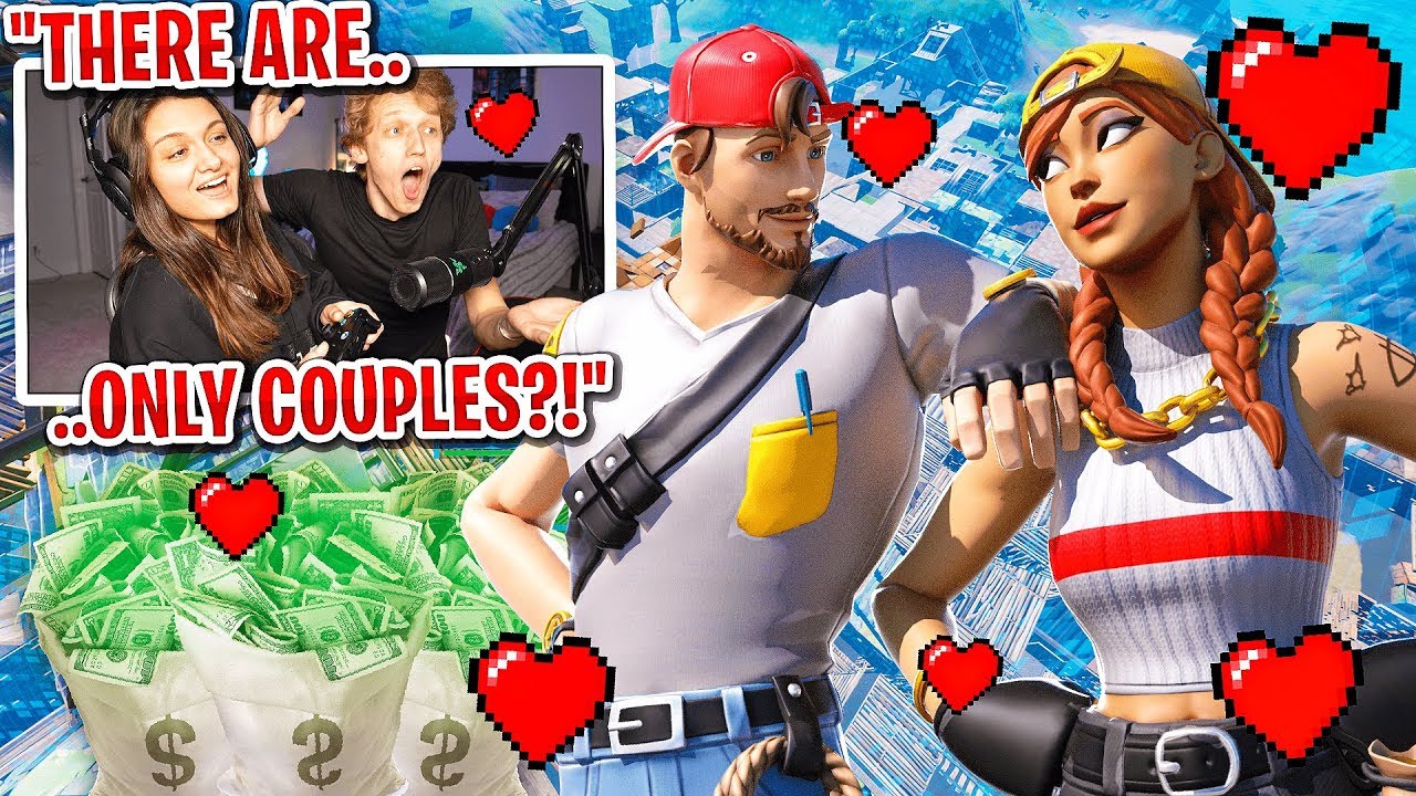 I got GIRLFRIENDS & BOYFRIENDS to scrim for $100 in Fortnite ...