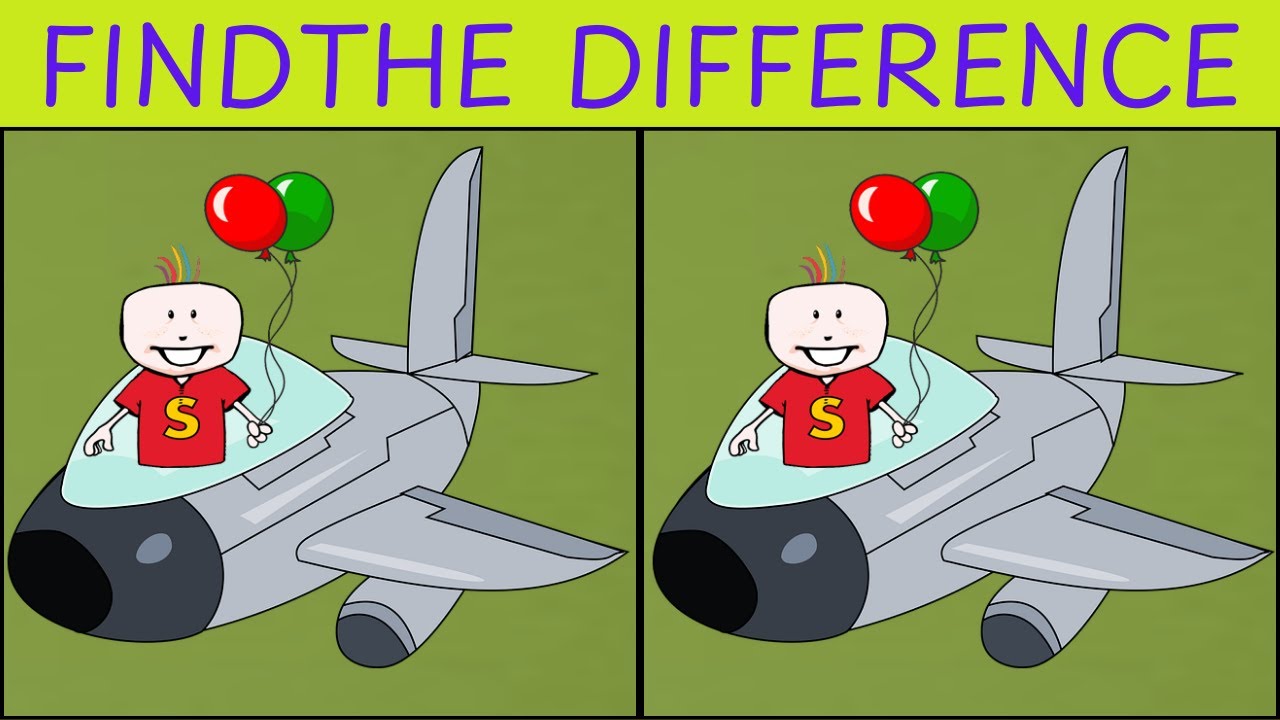 Challenging Find the Difference Game: Test Your Observation Skills ...