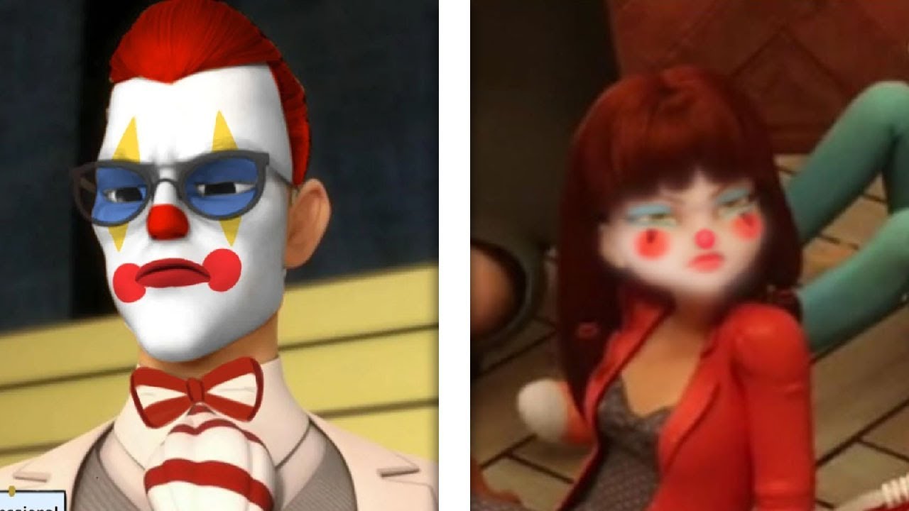 The 2 Clowns of Miraculous Ladybug 🤡 - YouTube
