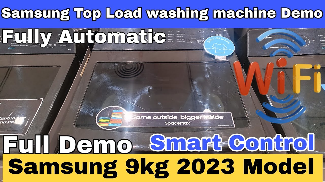 Samsung Top Load 9kg model | Top Laod washing machine 2023-2024 ...