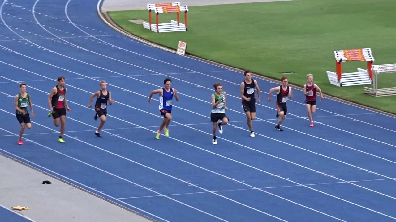 Ht7. 100m Men, Norma Croker Shield, QSAC, Brisbane 25/01/2020 - YouTube
