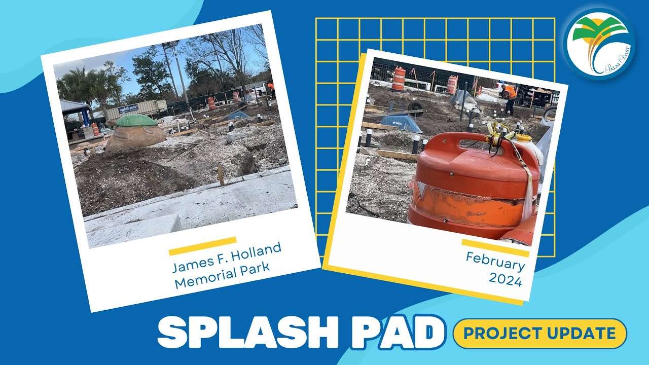 Splash Pad Update Feb 2024 - YouTube