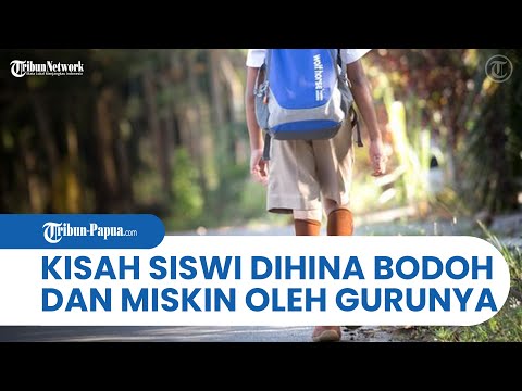 Gara-gara Belum Bayar Buku dan SPP, Siswi SMP Yatim Dihina Bodoh & Miskin oleh Oknum Guru