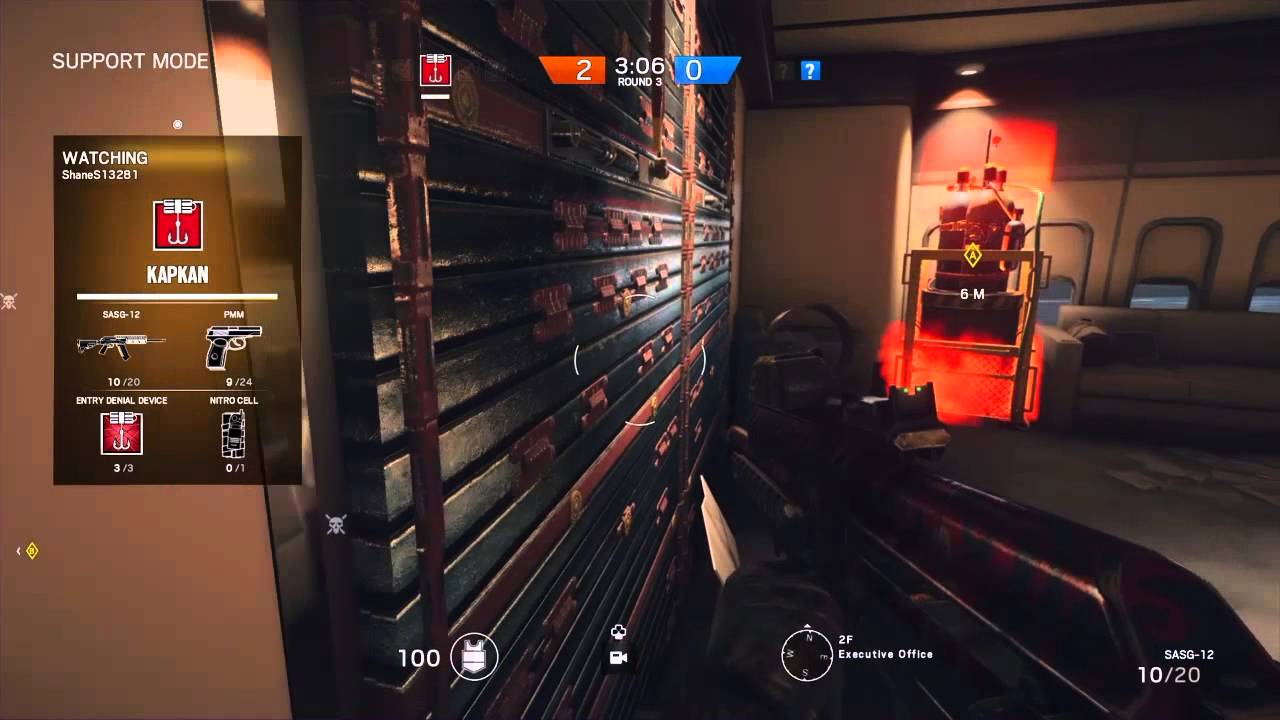 Rainbow six siege nitro cell quad team kill - YouTube