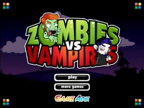 Zombies vs Vampires Online (Free Game: ARCADEpolis.com) - YouTube