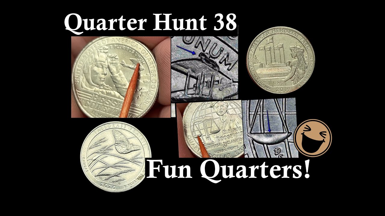 Fun Quarters! - Quarter Hunt 38 - YouTube