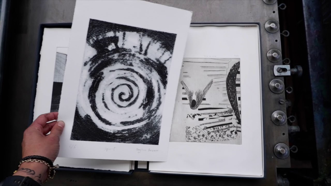 Impact Printmaking Portfolio - YouTube