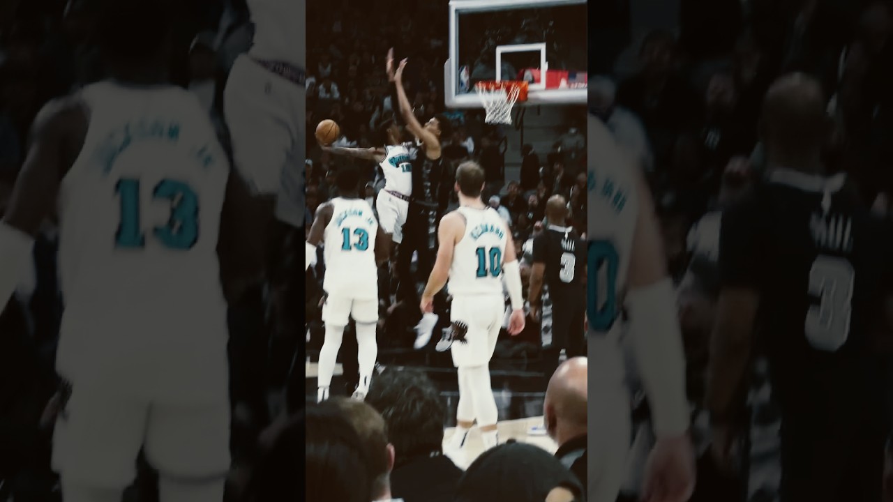 Ja Morant dunking on wemby #shorts - YouTube