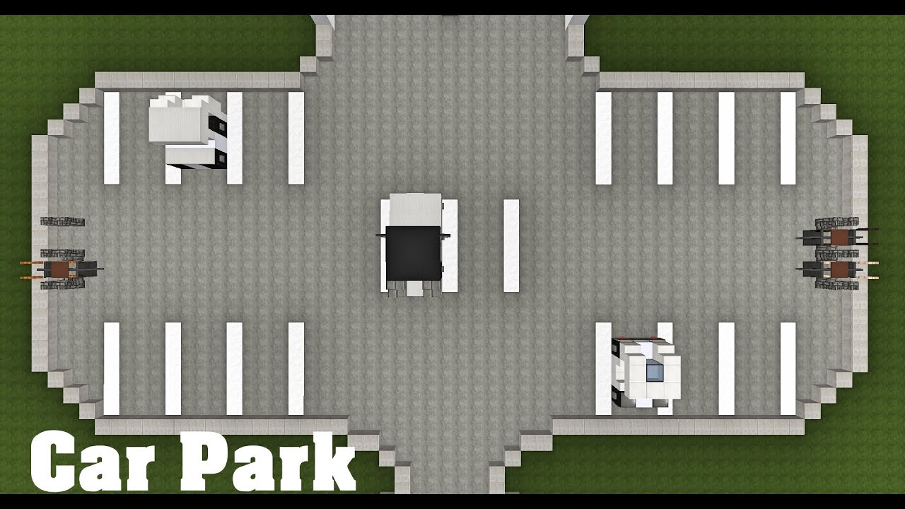 Minecraft - Lets Build a City Ep:3 Car Park - YouTube