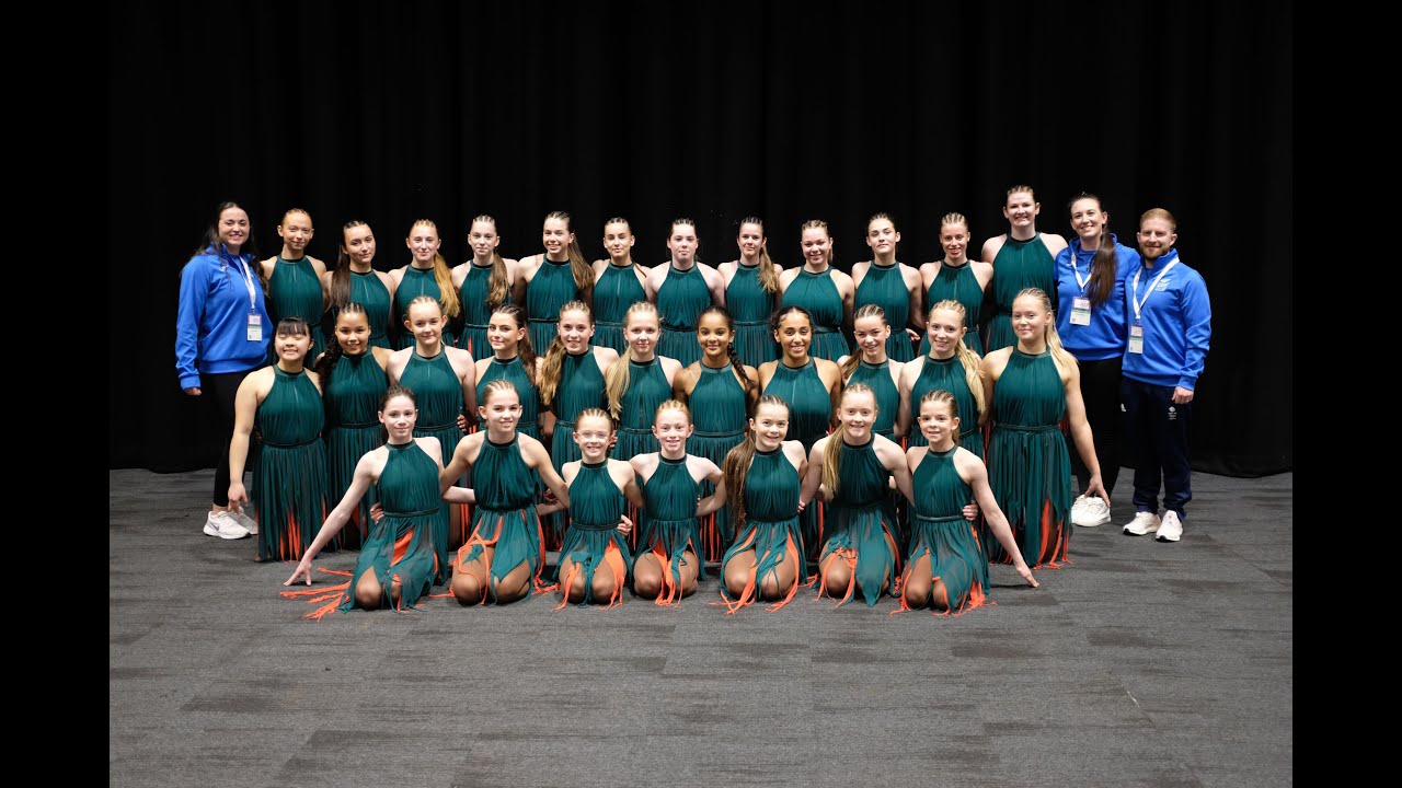 Artistic British Championships - Senior Display Team - YouTube