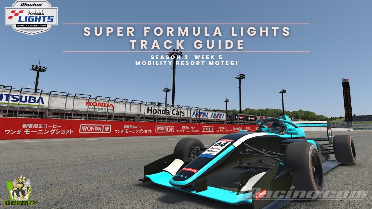 Super Formula Lights iRacing Track Guide - Mobilty Resort Motegi - YouTube