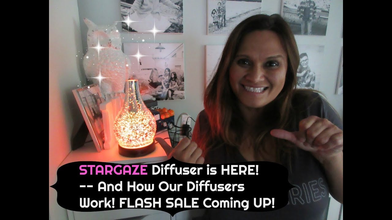 STARGAZE Diffuser is HERE! Scentsy Diffusers Tutorial - YouTube