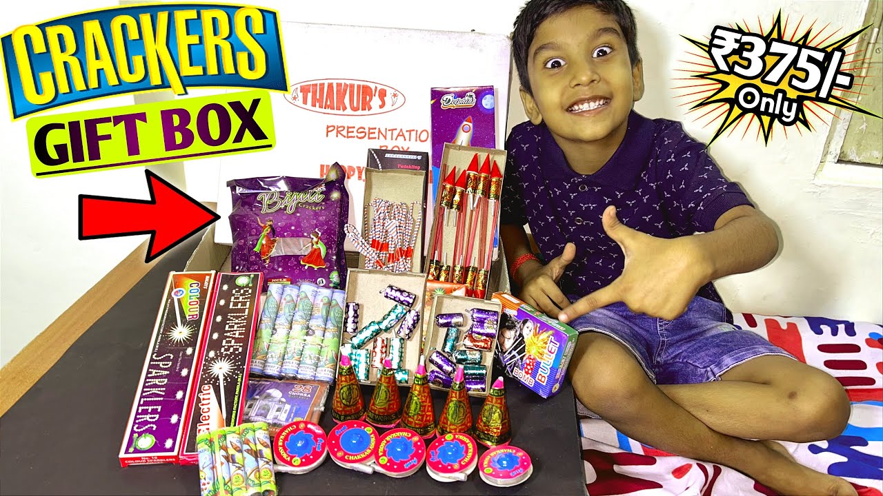 Pataka Gift Box Price 375₹😍Crackers Box Unboxing | Patakhe Box ...