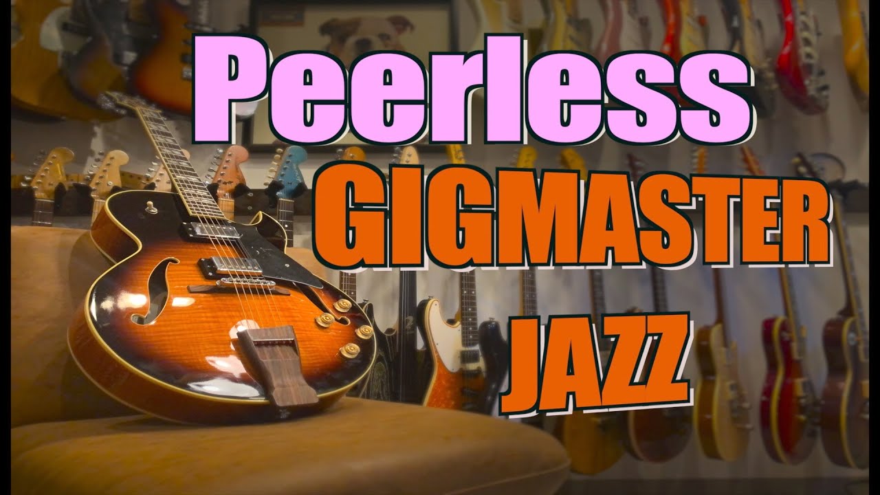 【試奏 】Peerless GIGMASTER JAZZ - YouTube