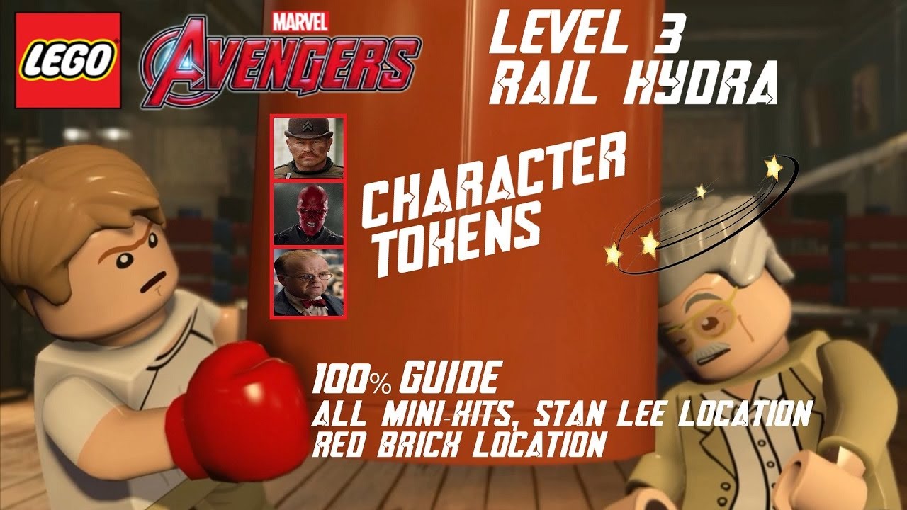 LEGO Marvel's Avengers - Level 3: Rail Hydra 100% Guide (All ...