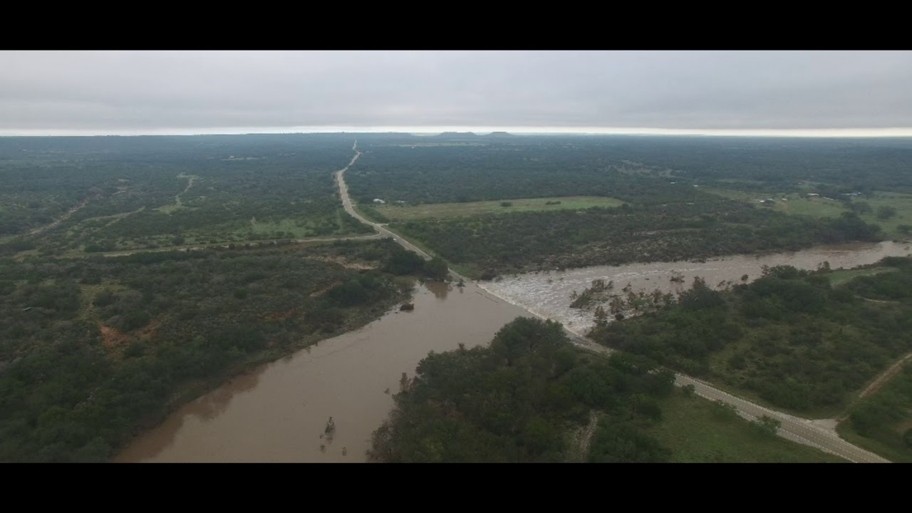 Flooding at Yates Crossing - Oct. 10, 2018 - YouTube