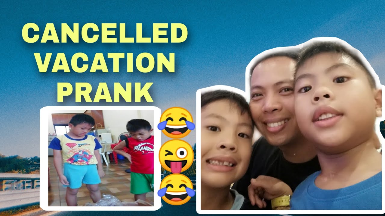 BUHAY OFW - CANCELLED VACATION PRANK - YouTube