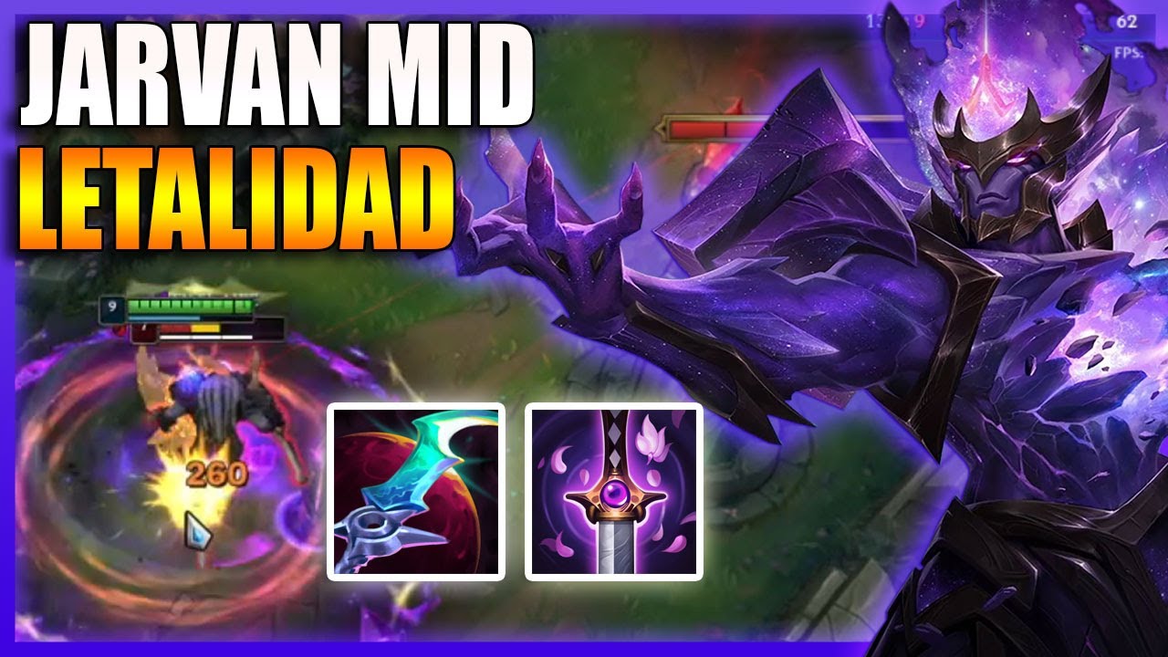 💥 JARVAN CON LOS NUEVOS ITEMS ONE SHOTEA 💥 | gameplay JARVAN MID ...