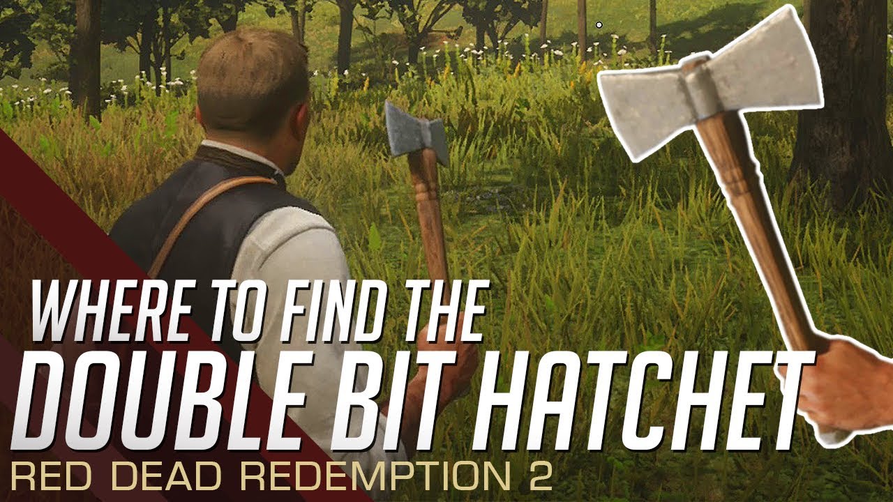 Red Dead Redemption 2 - Where To Find The Double Bit Hatchet! - YouTube