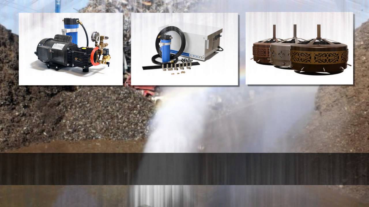 Fog & Misting Systems from Fogco - YouTube