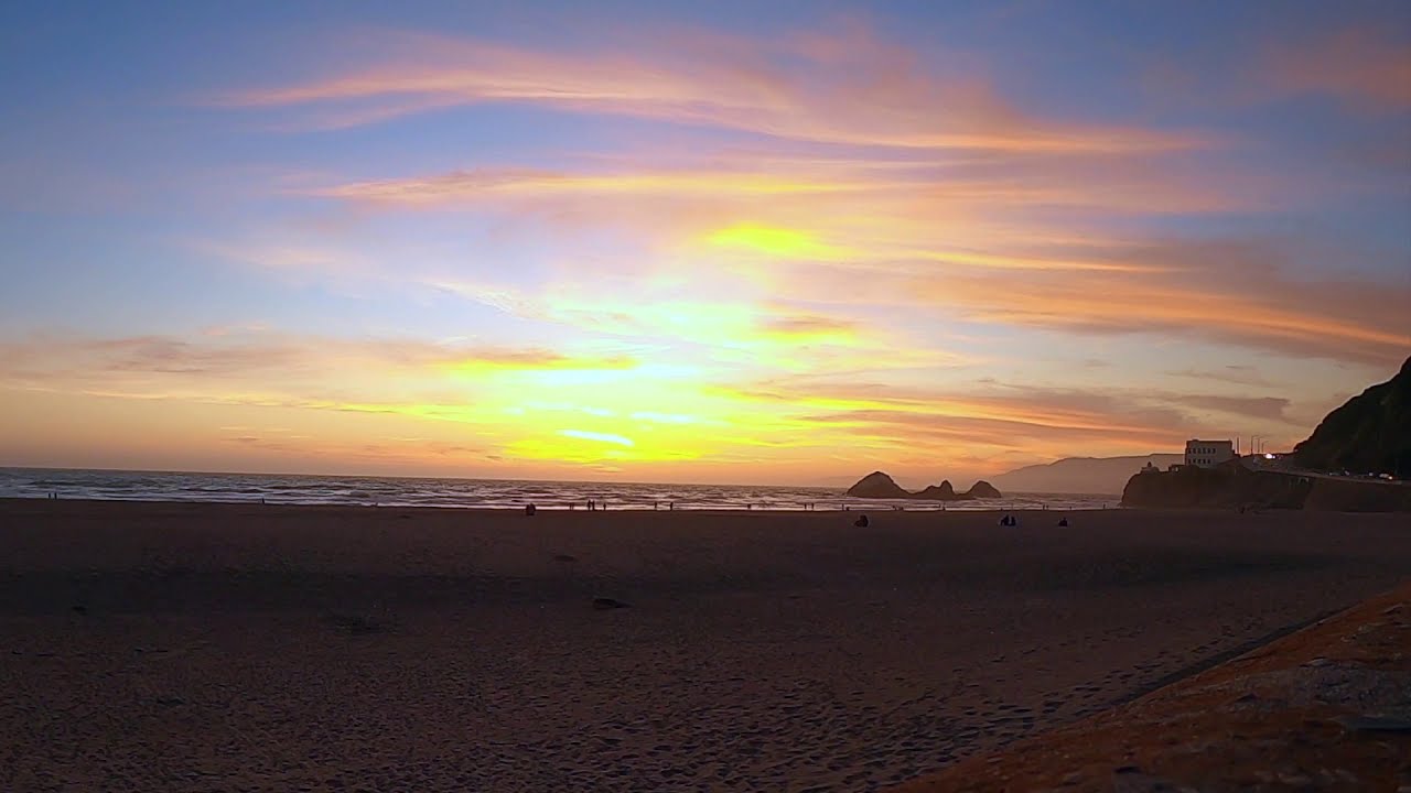 Warm Sunsetting - Ocean Beach. San Francisco - YouTube