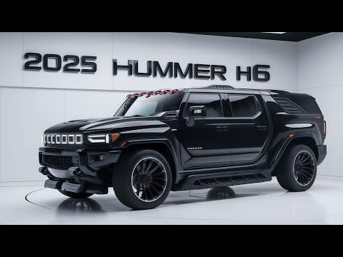 First Look at the 2025 GMC Hummer H6 - Electric Off-Road Beast!