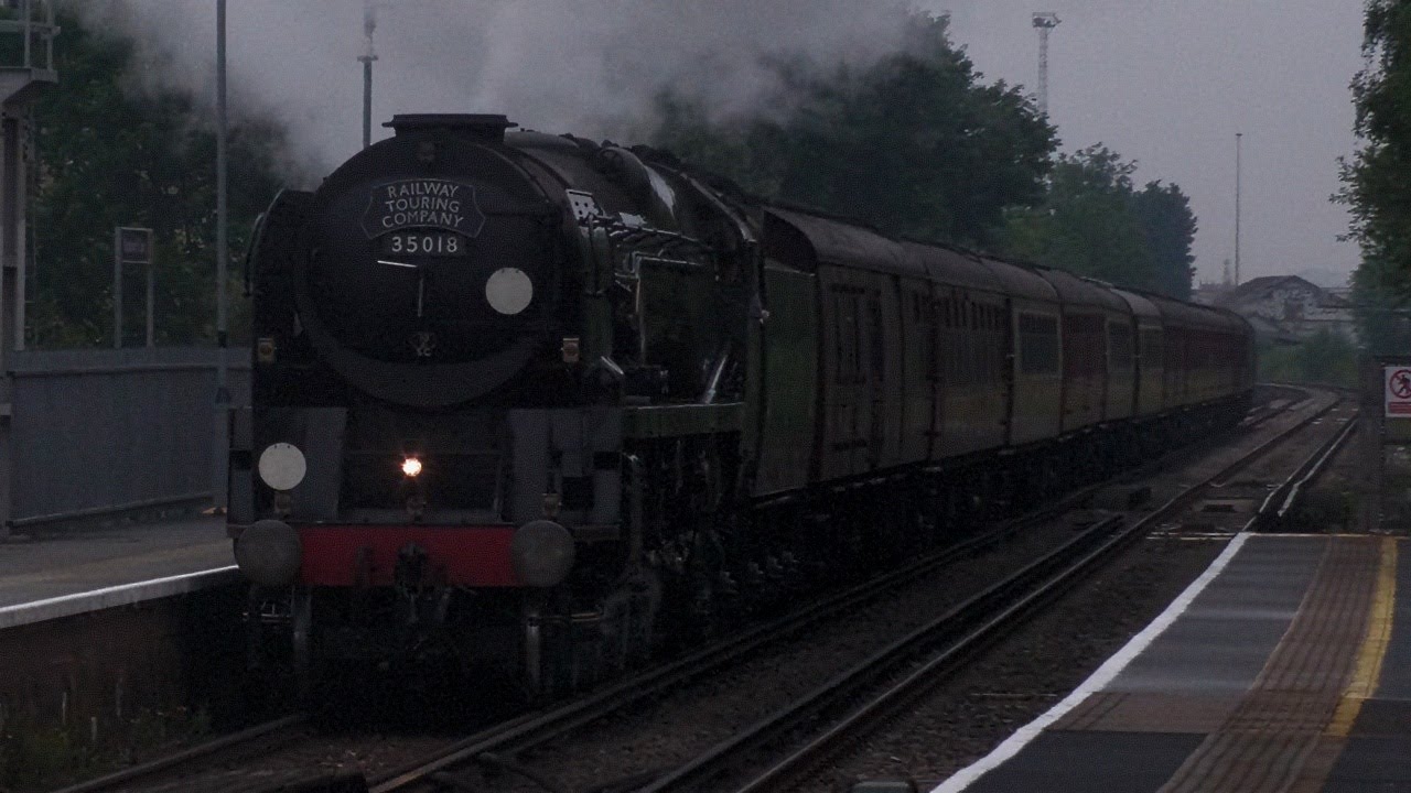 35018 British India Line | The Bournemouth Express - 03.07.21 - YouTube