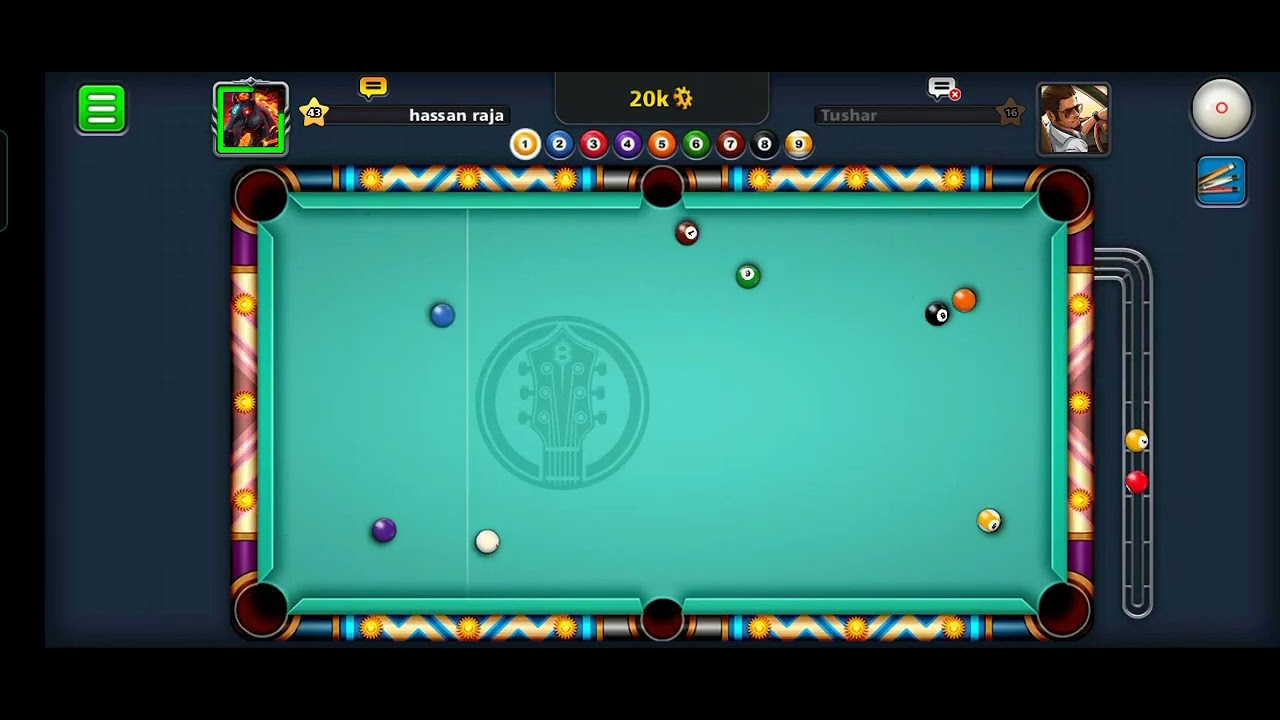full 9 ball trick shot 10k win in 2 minutes - YouTube