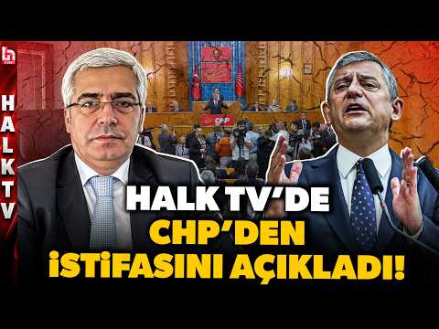 Özgür Özel CHP grup toplantısında yeni partiyi duyurdu! Salih Uzun, Halk TV'de istifasını açıkladı!