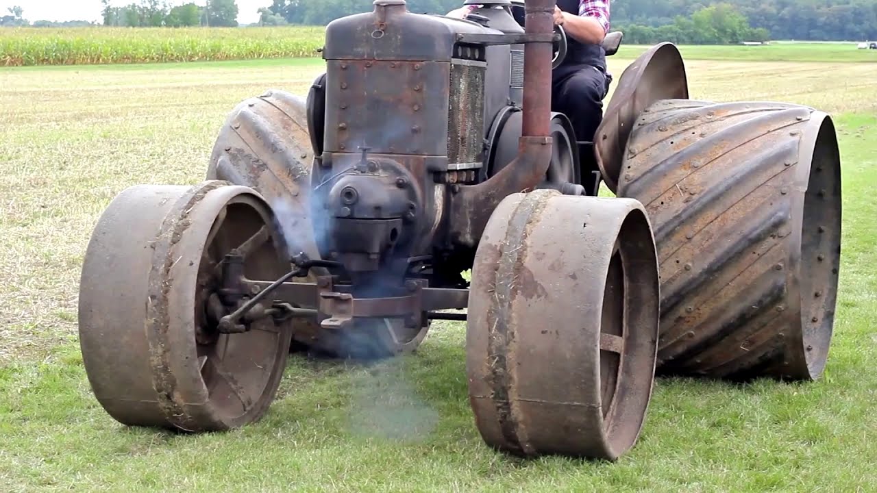 Old Tractor Cold Start Farm Machinery - YouTube