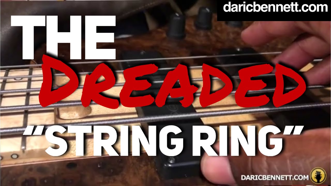 Get rid of the "String Ring" | How to Achieve a Cleaner Sound ...