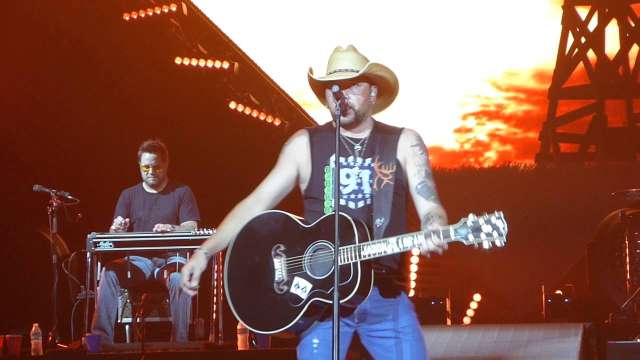 Jason Aldean "Amarillo Sky" Live @ BB&T Pavilion - YouTube