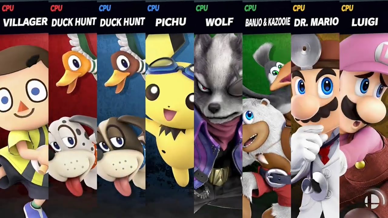 Super Smash Bros. Ultimate - Nickelodeon vs. Illumination vs ...